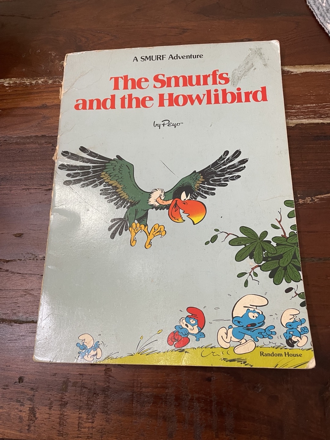 The Smurfs And The Howlibird Book 1983 Childrens Book