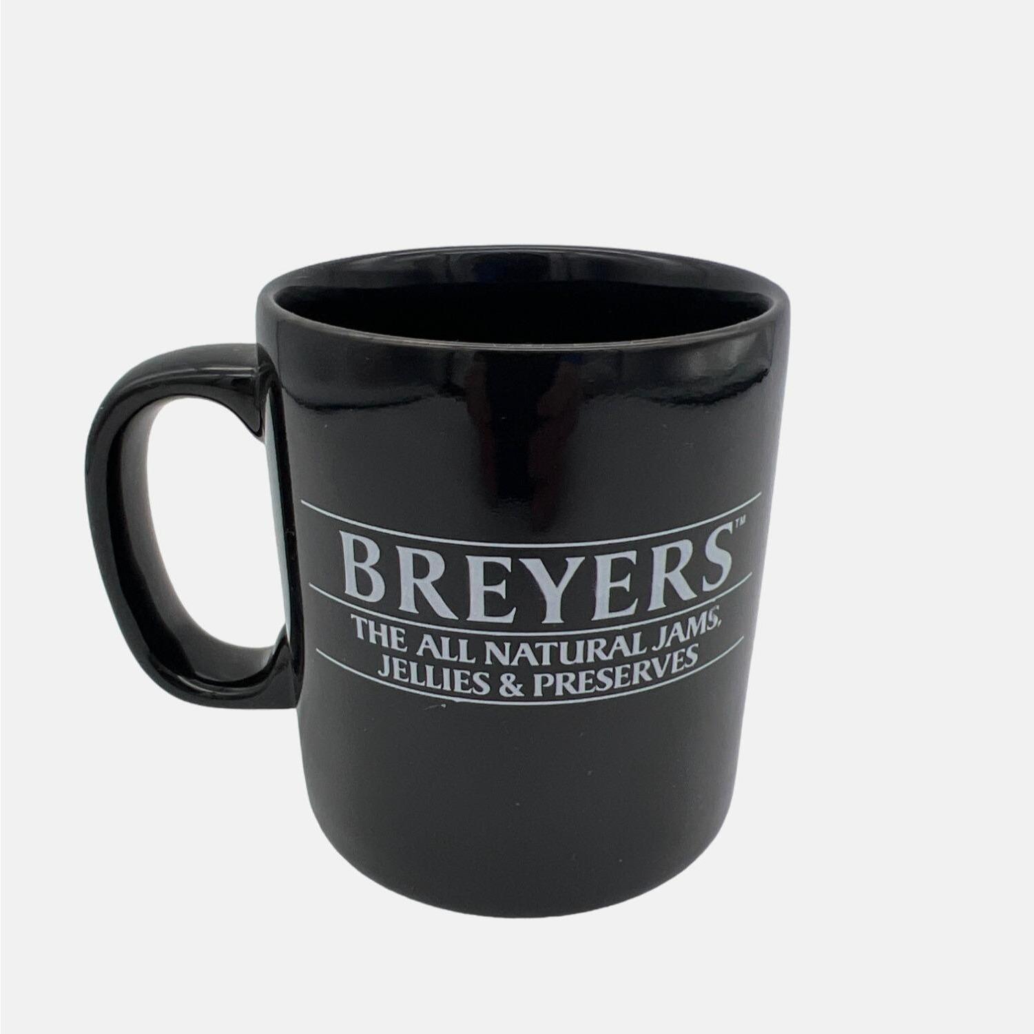 Vintage Staffordshire Kiln Craft Coffee Mug Breyers Jams Jellies ...