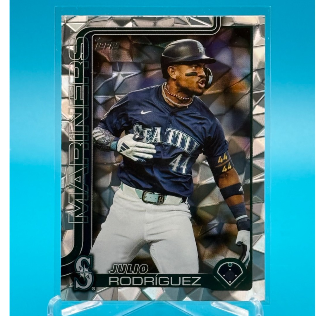 2025 Topps Series 2 Julio Rodriguez Diamante Foil Seattle Mariners
