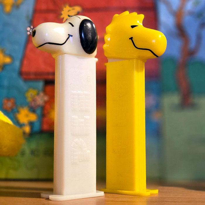 Snoopy & Woodstock PEZ Dispensers - Peanuts Collectibles