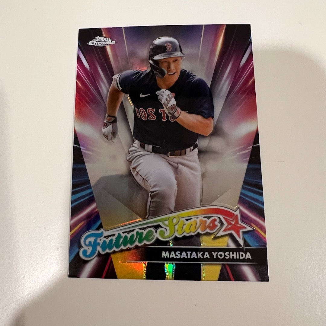 Masataka Yoshida Chrome Future Stars Boston Red Sox