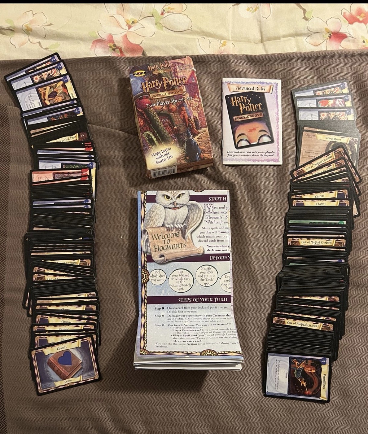 Harry Potter TCG 2001 Random Card Lot Over 200 Cards Wizards of the Coast