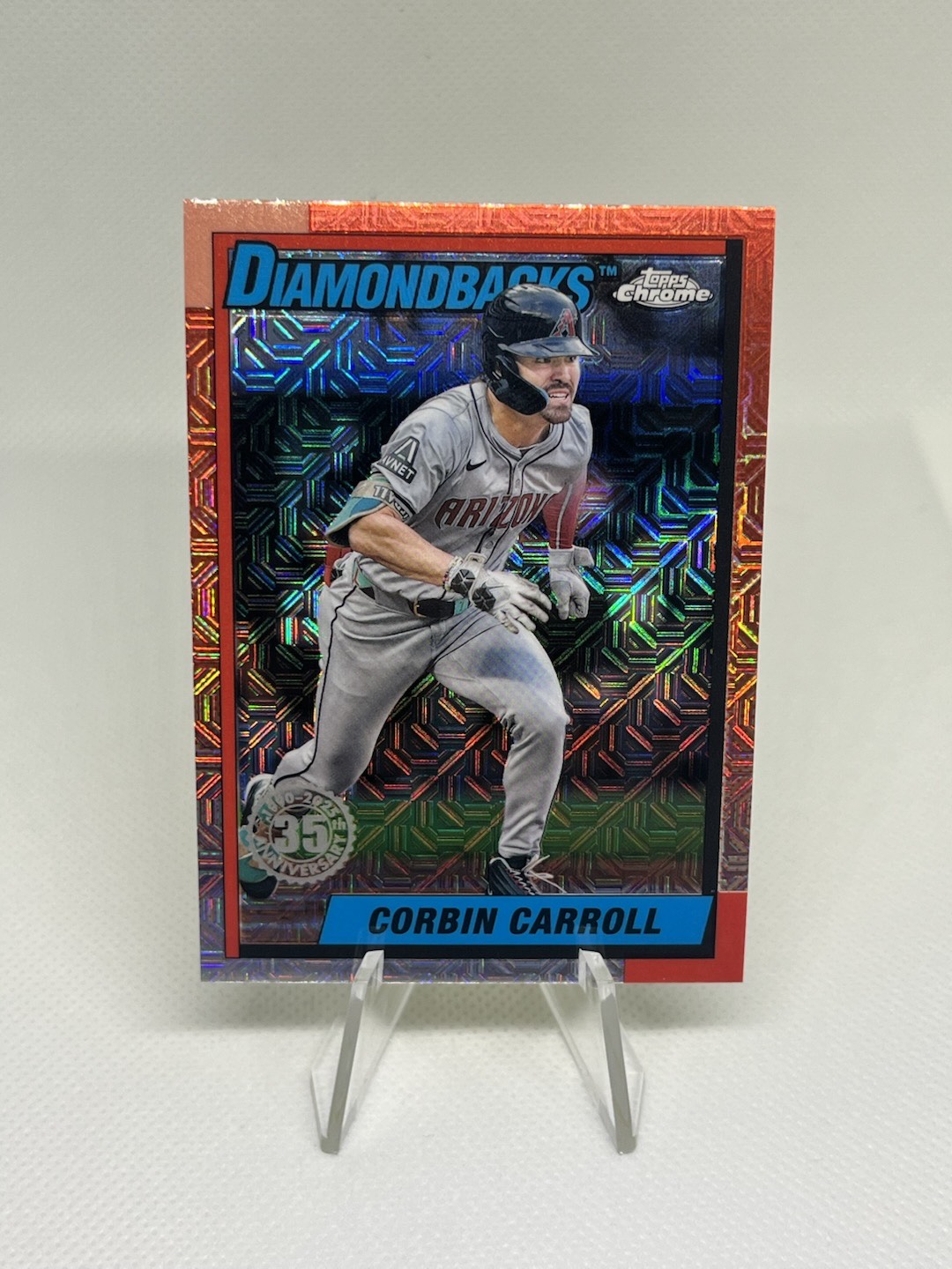 Corbin Carroll - 2025 Topps 1990 Silver Pack - Arizona Diamondbacks