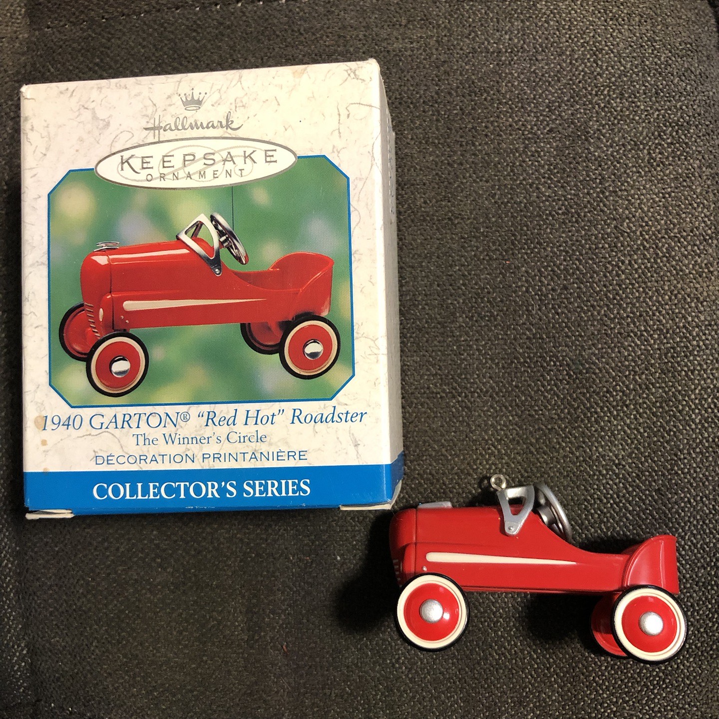Hallmark 2000 1940 Garton Red Hot Roadster Winner's Circle Car Series ...