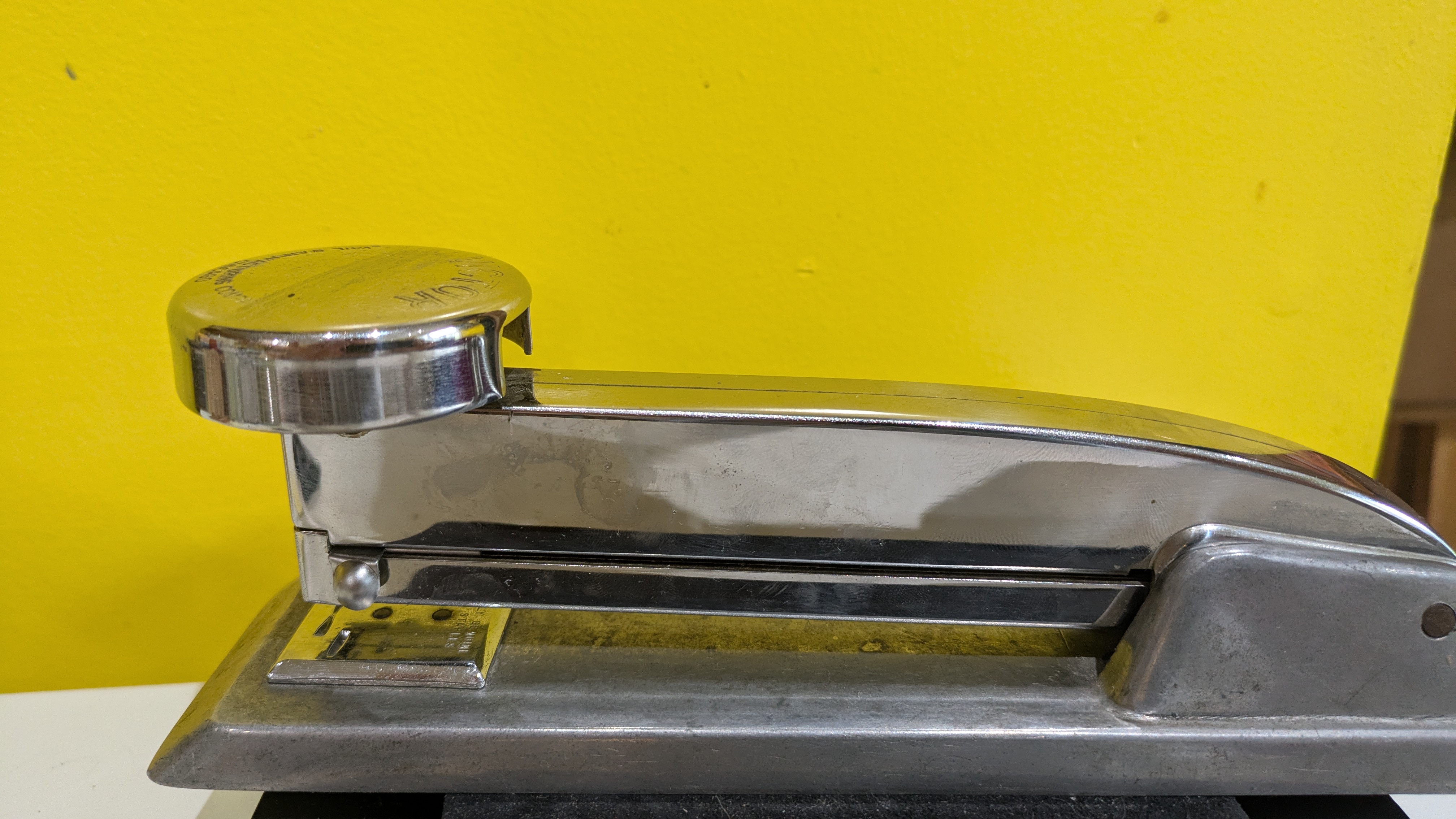VICTOR Chrome STAPLER Vail Manufacturing Company Chicago