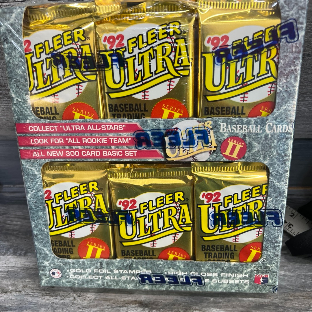 1992 Fleer Ultra Baseball 36 Packs Make A $1 Offer