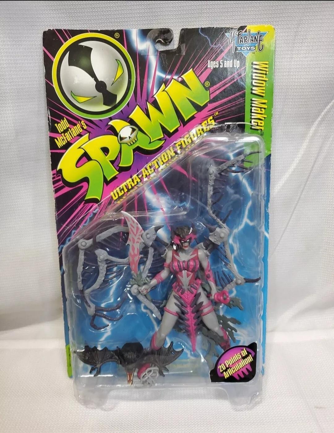 Spawn Series 5 Widow Maker Action Figure McFarlane 1996