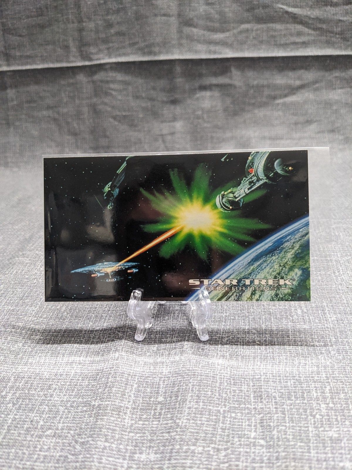 1994 SkyBox Star Trek Generations Cinema Collection #37 To Stop a Madman