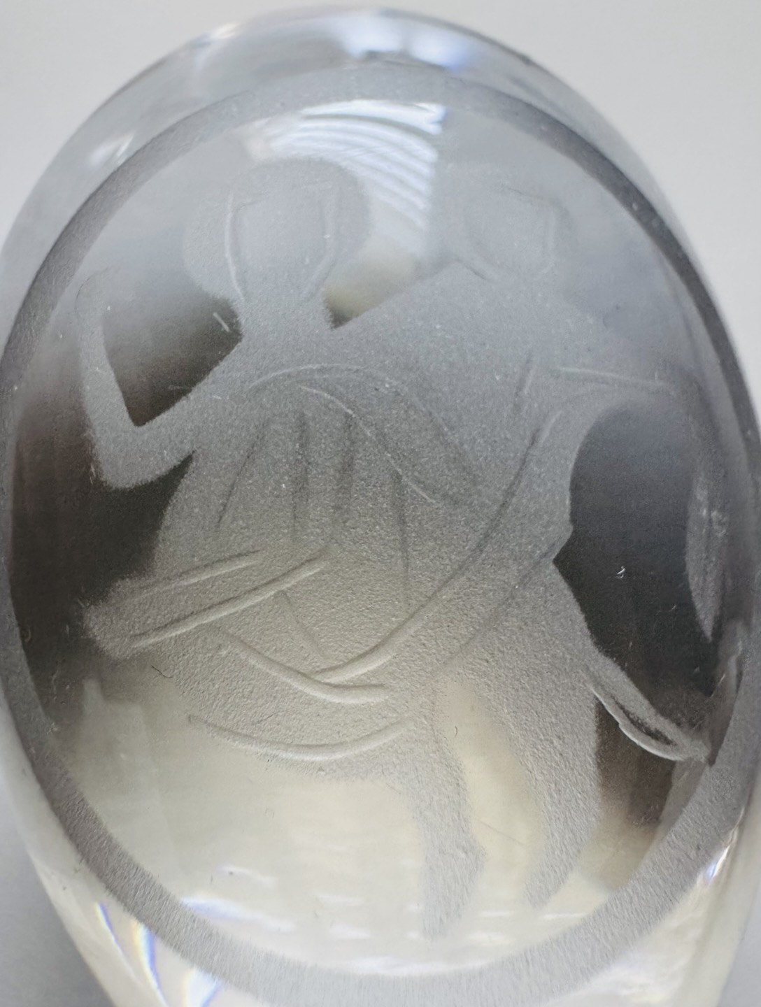 Zodiac Sign Paperweight - “GEMINI” - Satin Finish