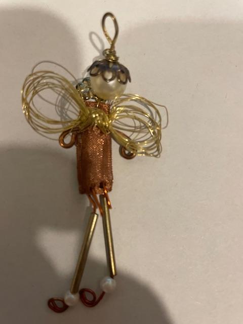 Copper Angel Pendant