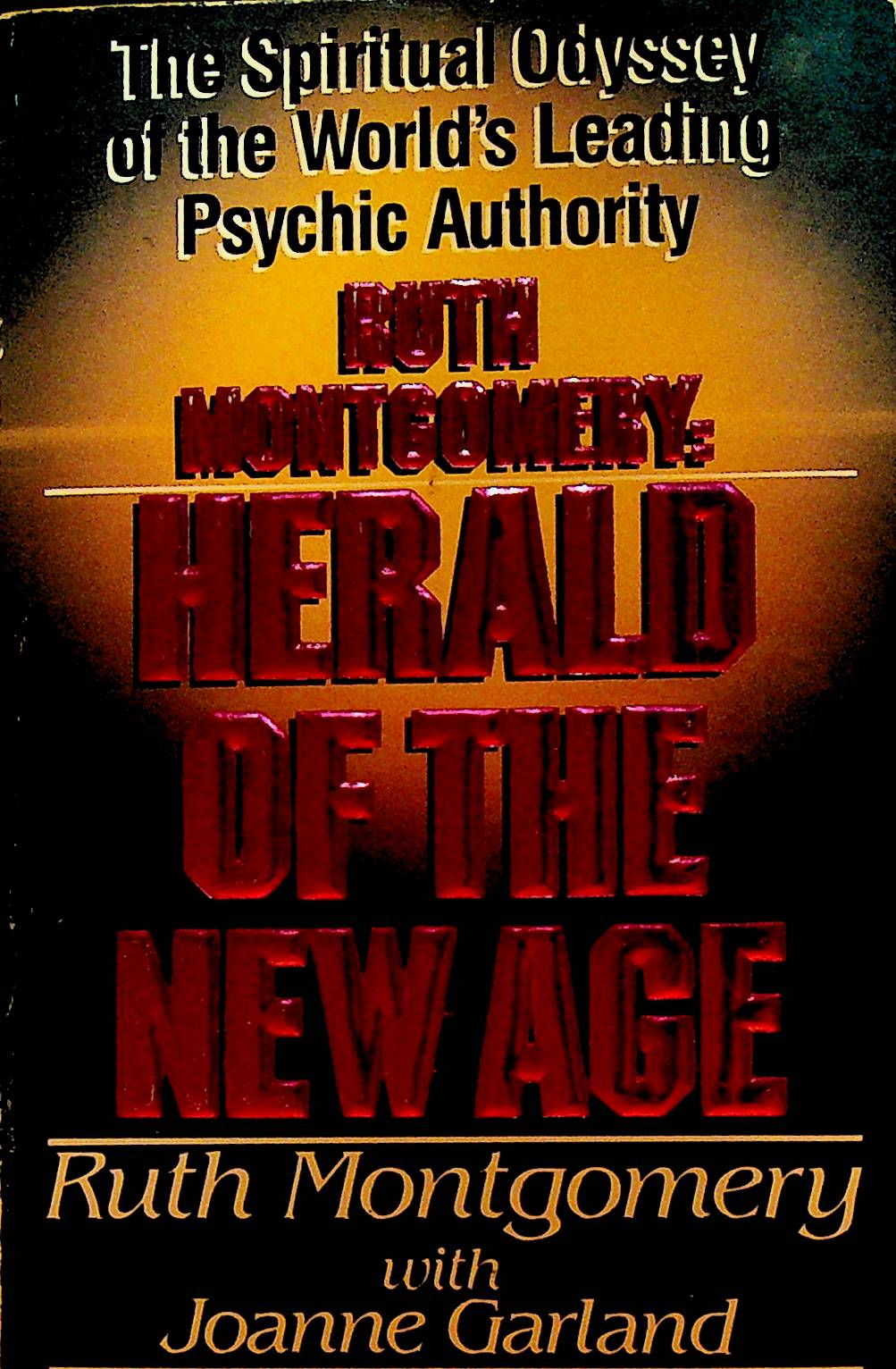 Ruth Montgomery Herald of the New Age Paperback