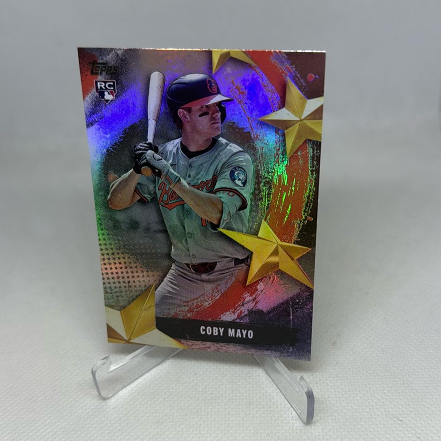 2025 Topps Series 1 Coby Mayo RC Stars of the MLB Orioles