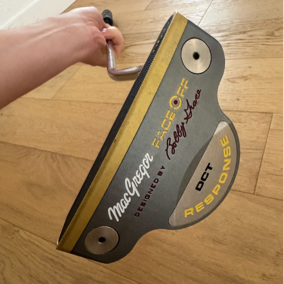 Bobby Grace MacGregor Face Off DCT Response Putter Steel Shaft RH 35”