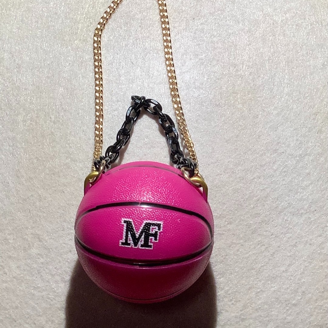 Hot Pink MF Basketball Purse