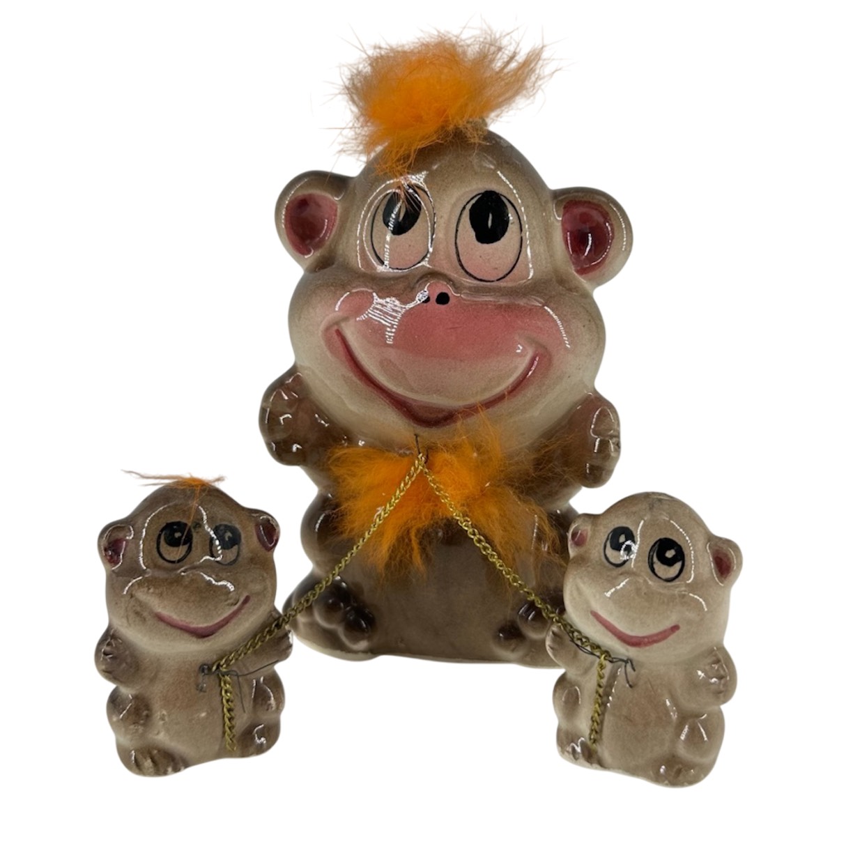 Ceramic Chained Funky Monkeys