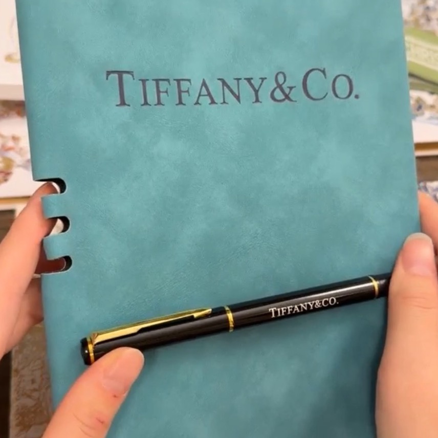 Tiffany & Co Journal/Notebook with Pen