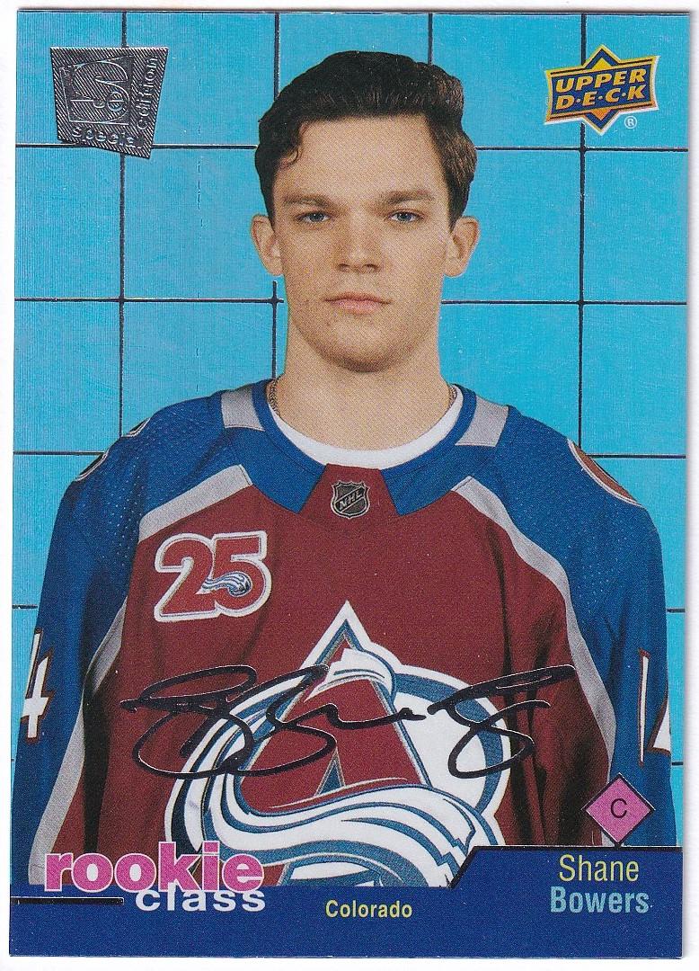 2020-21 Upper Deck Rookie Class SE #RC28 Shane Bowers Colorado ...