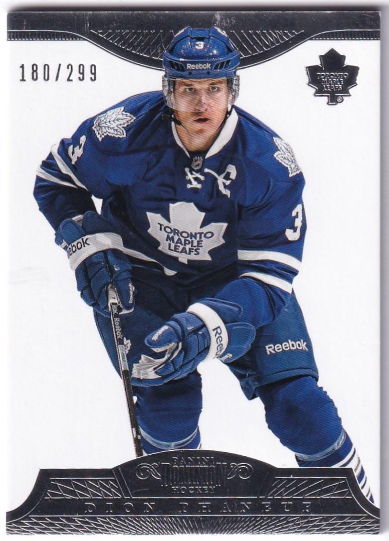 2013-14 Dominion #91 Dion Phaneuf Toronto Maple Leafs Hockey Card