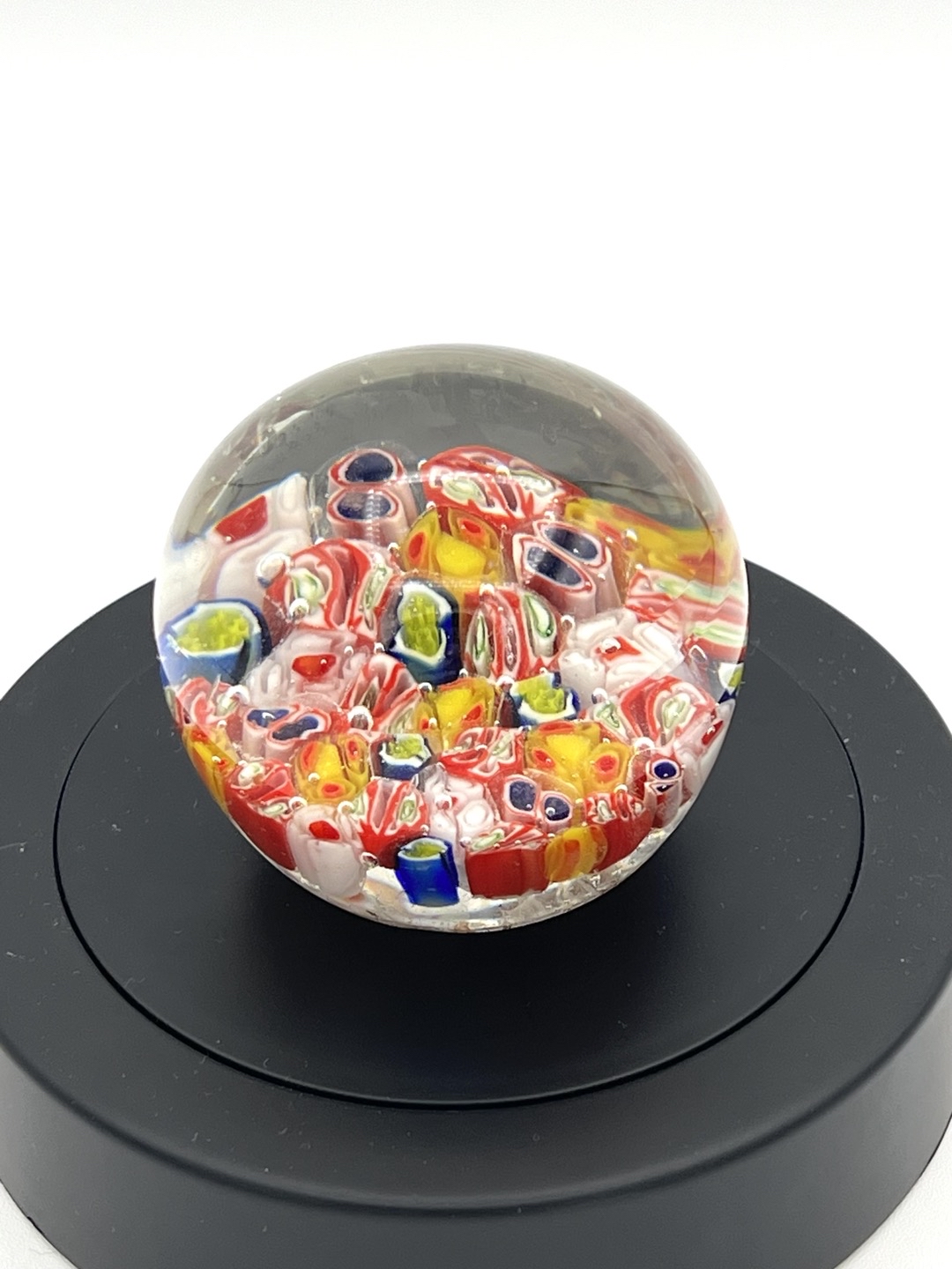 006 Beautiful Millefiori Small Paperweight