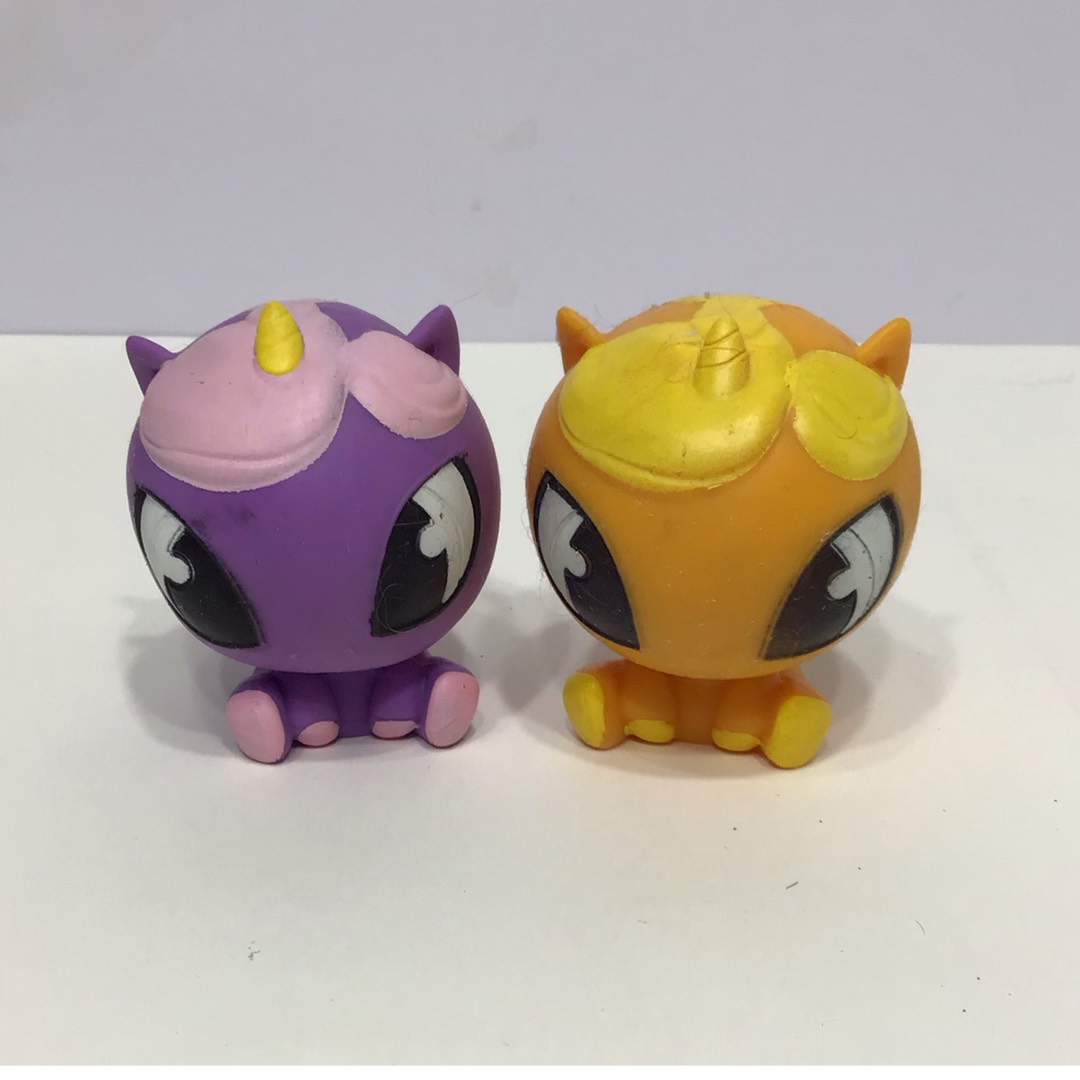 2 MLP My Little Pony Large 2.5” Mega Mashems