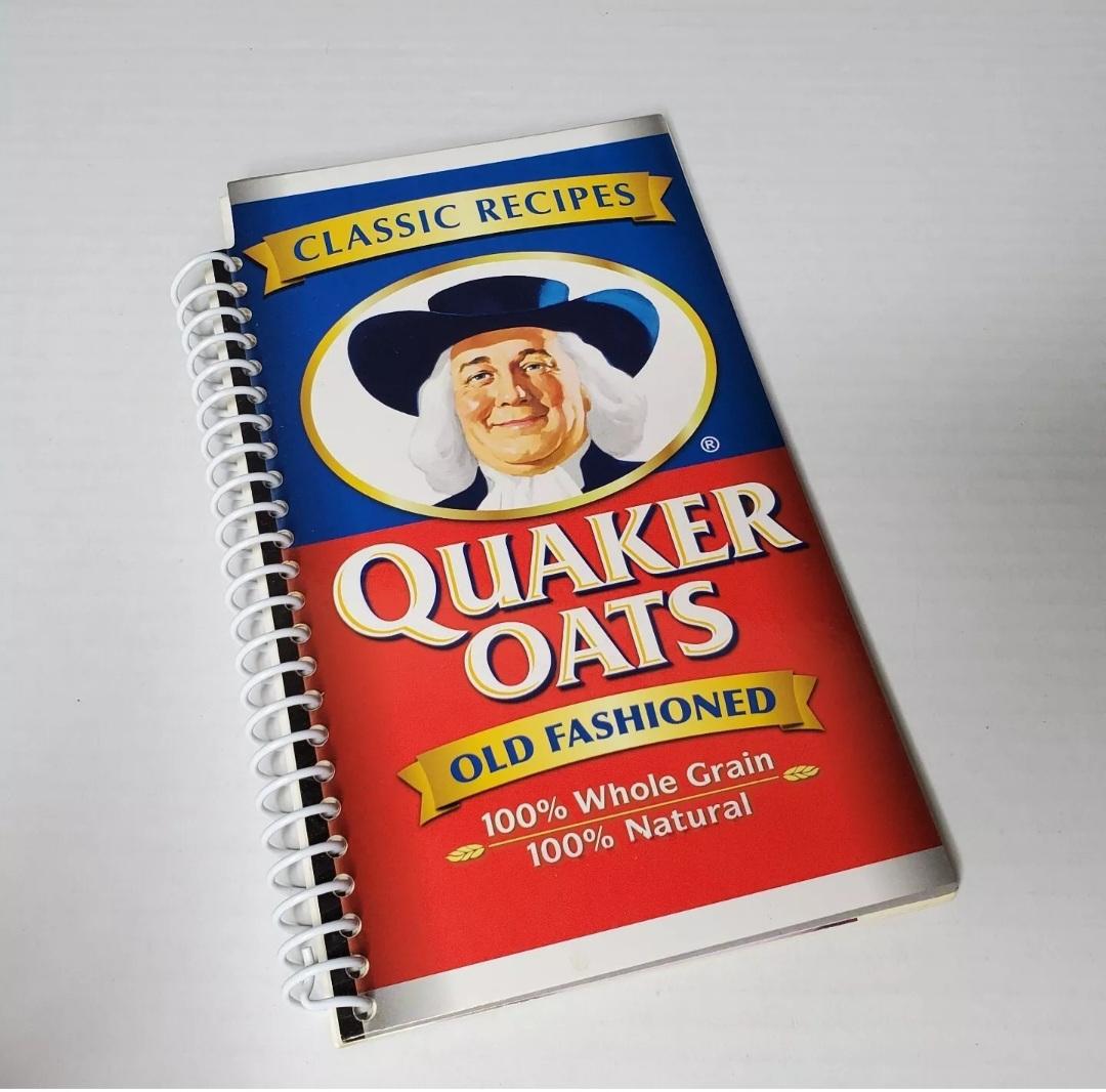 Quaker Oats Old Fashioned Classic Recipes Spiral Bound Cookbook 2008