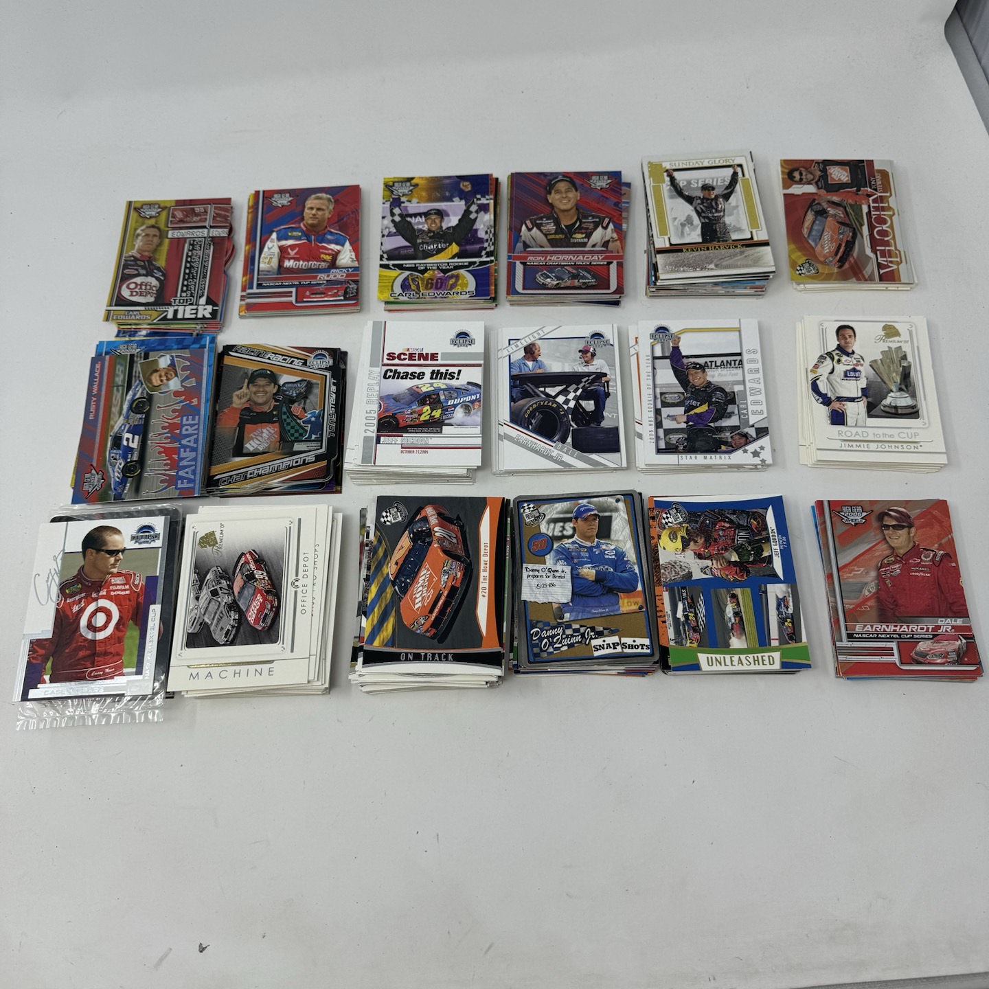 400+ 2005-2007 NASCAR Cards