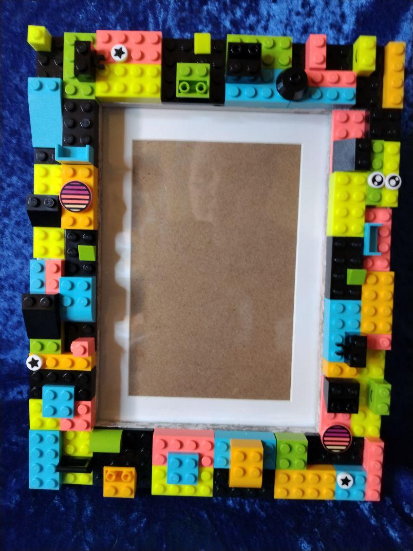 Neon LEGO Picture Frame