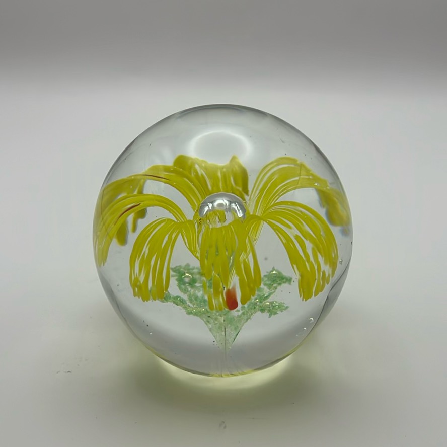 Large Art Glass Paperweight