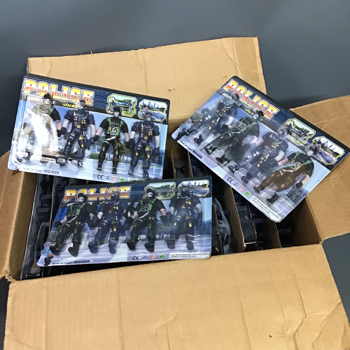 Police Army Force Justice Action Figures Lot Of 30 Packs NEW 5” Toys ...
