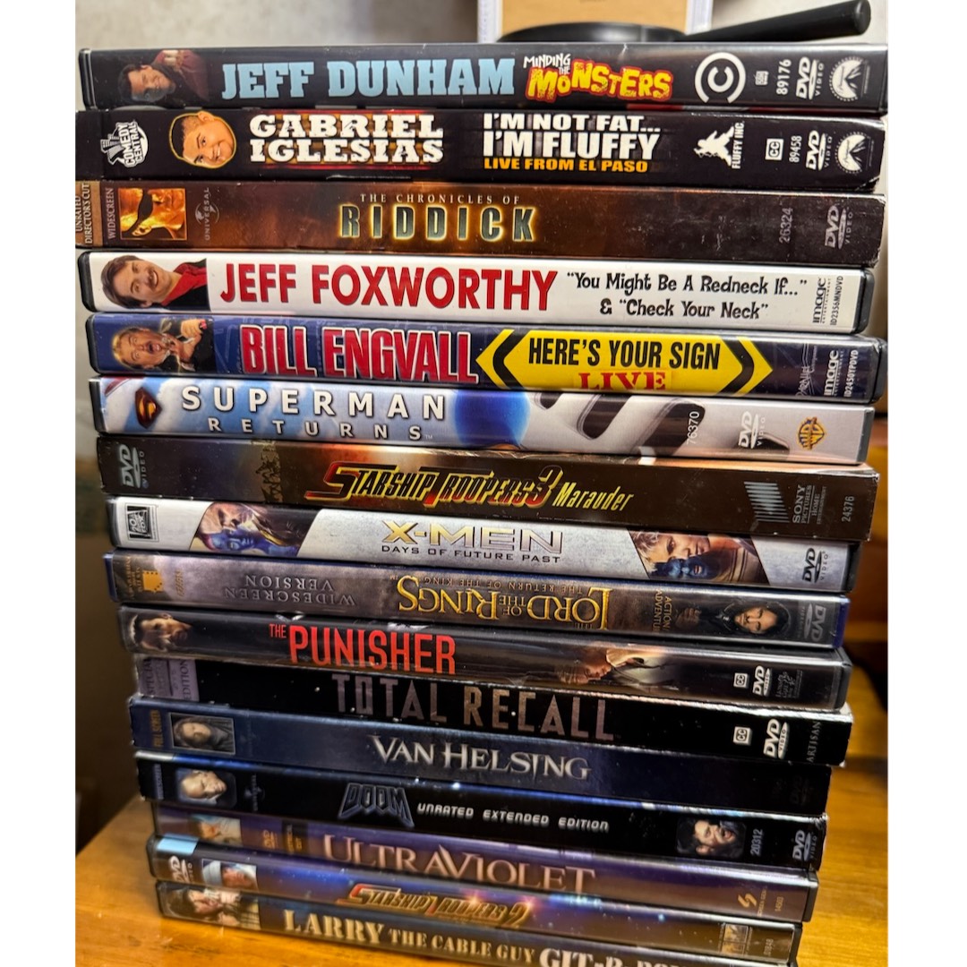 16 DVDs Lot