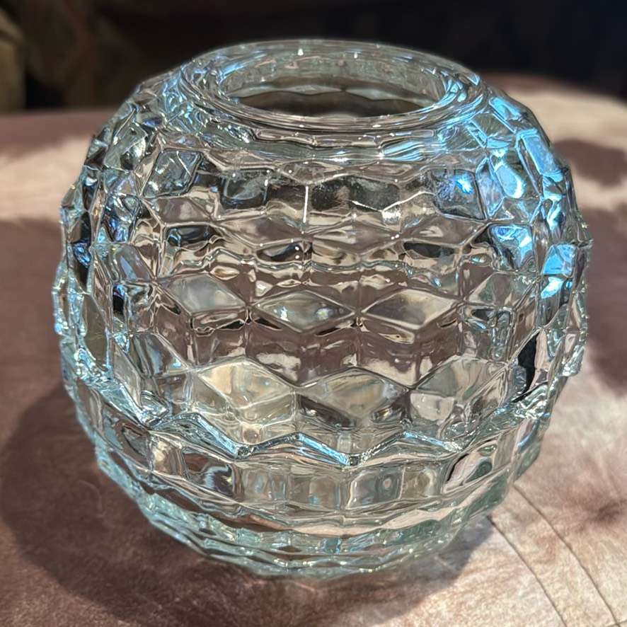 Homco Glass Dome Fairy Lamp
