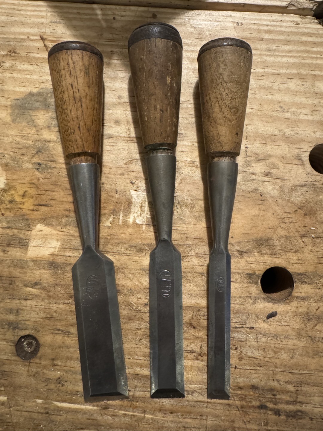 Dunlap Socket Chisels