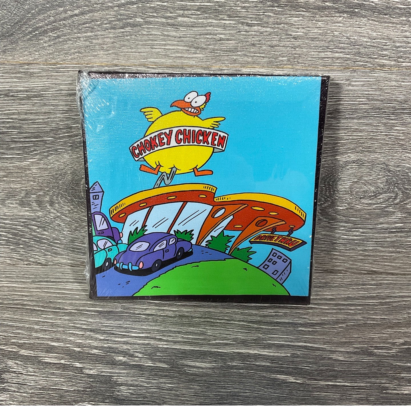 Lootcrate Rocko’s Modern Life Chokey Chicken Canvas Picture