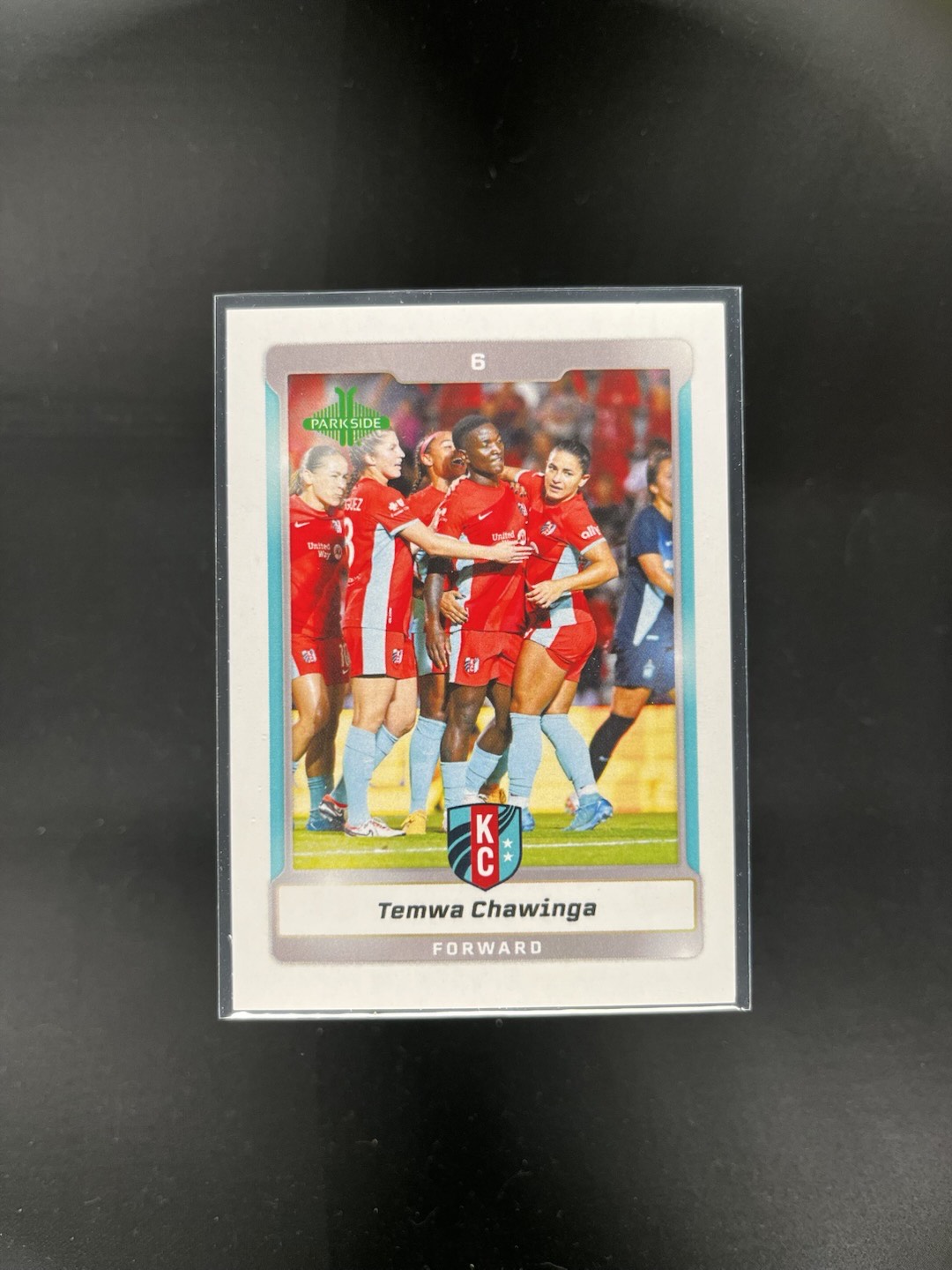 Temwa Chawinga 2025 Parkside NWSL Vol 1 SP Image Variation /100 Soccer Card
