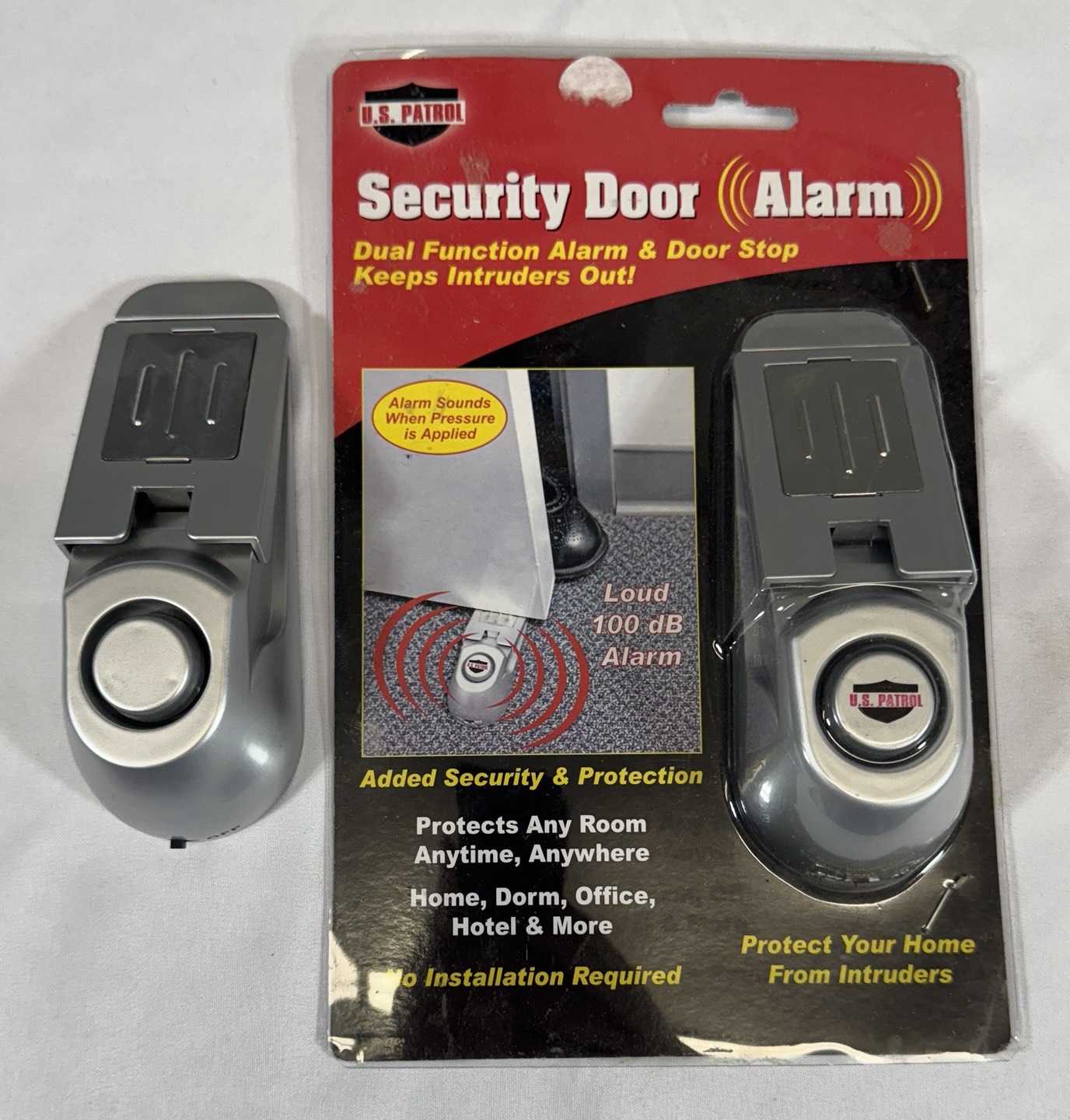 #01 - U.S. Patrol Security Door Alarm New +1