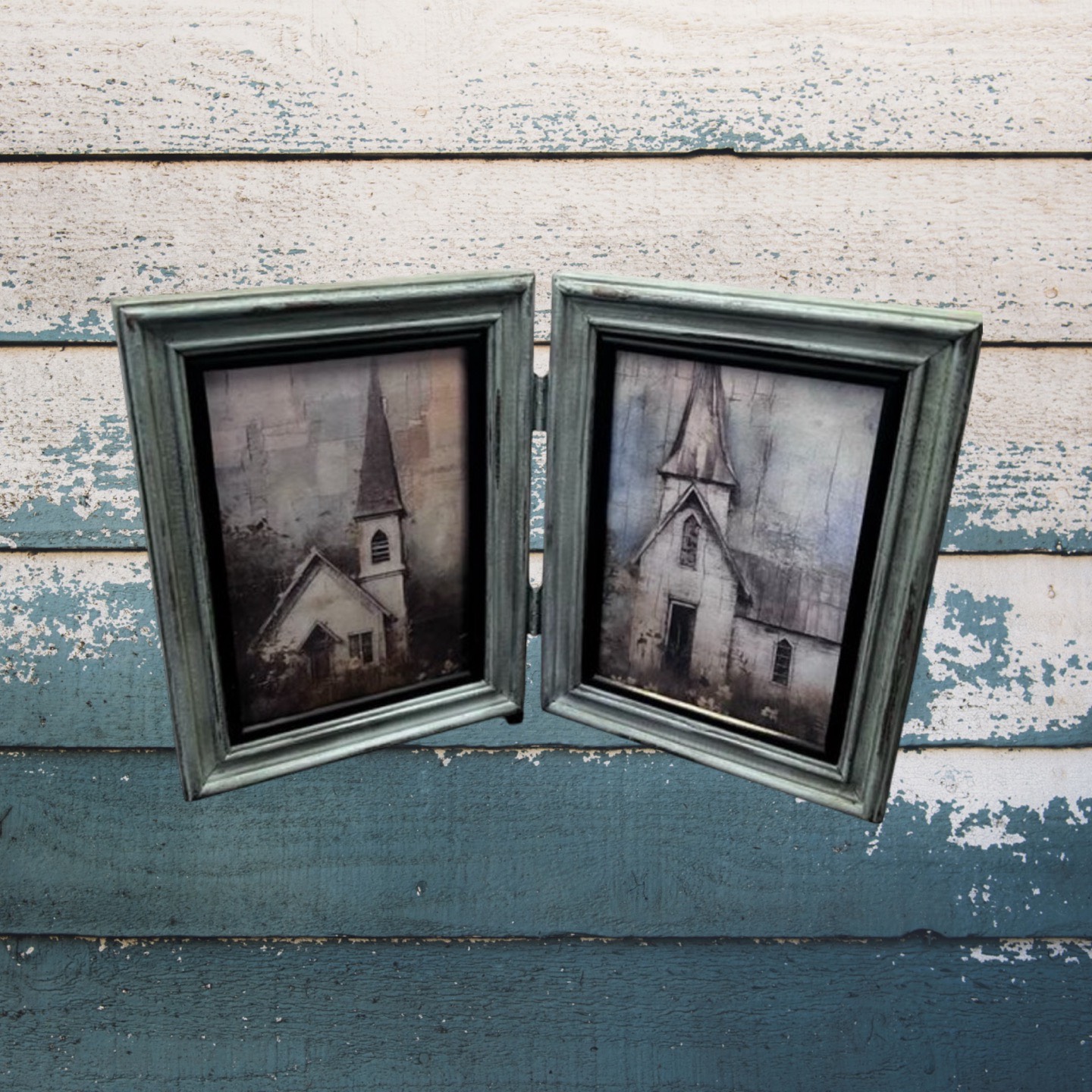 Upcycled Repurposed Wood Country Cottagecore Farmhouse Chic Framed ...