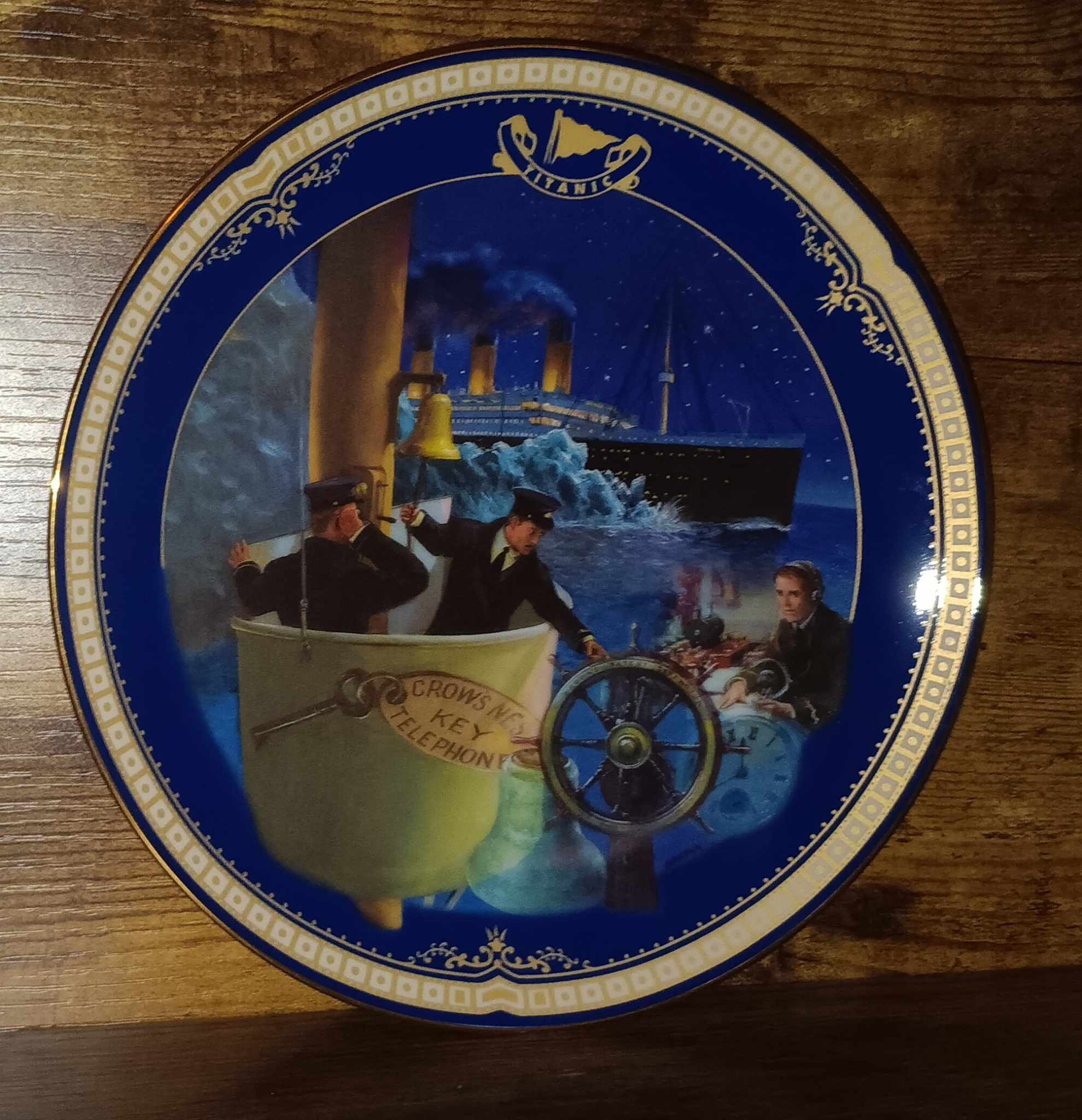 Set of 11 Bradford Exchange Titanic Decorative Plates