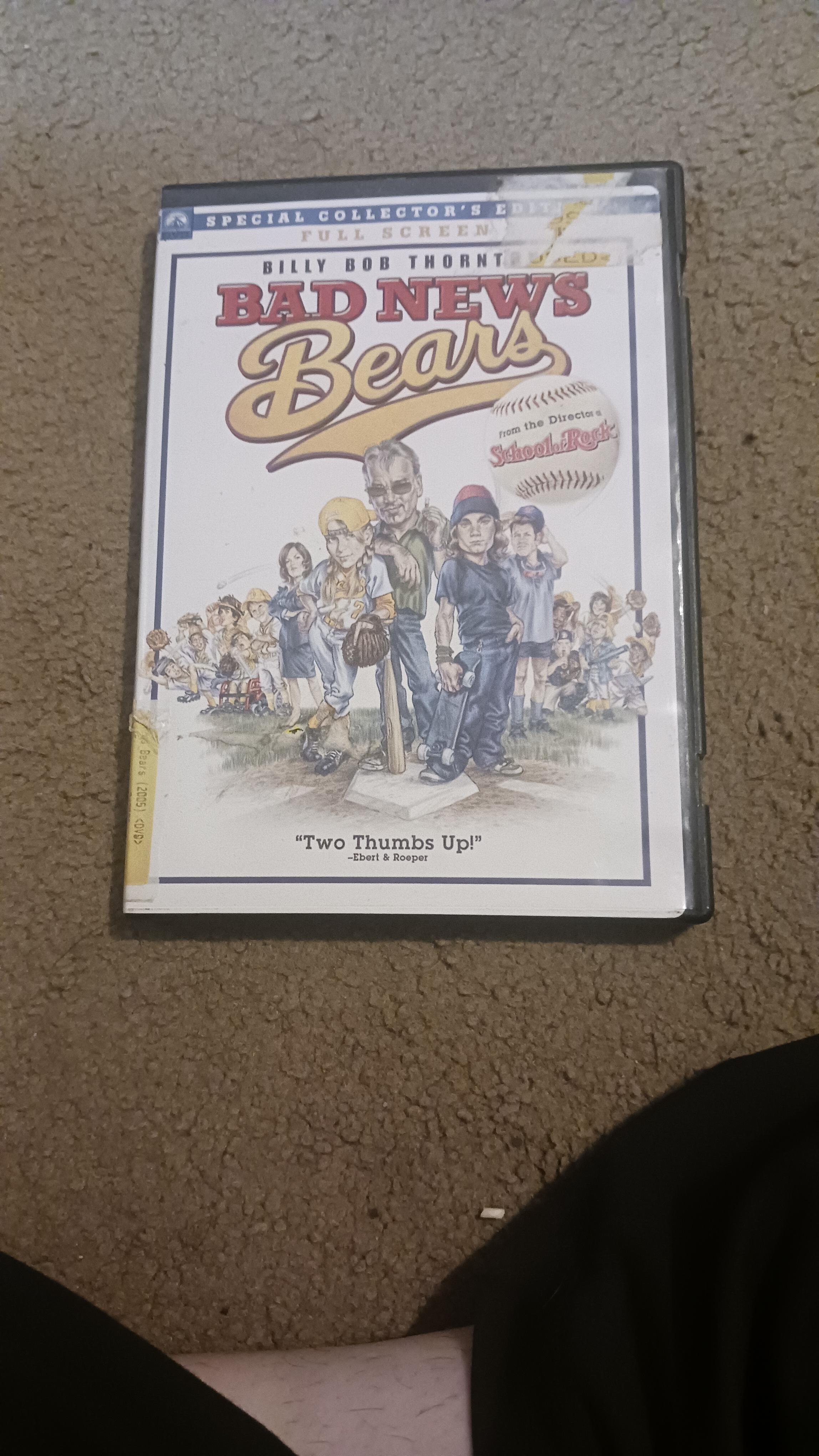Bad News Bears Dvd