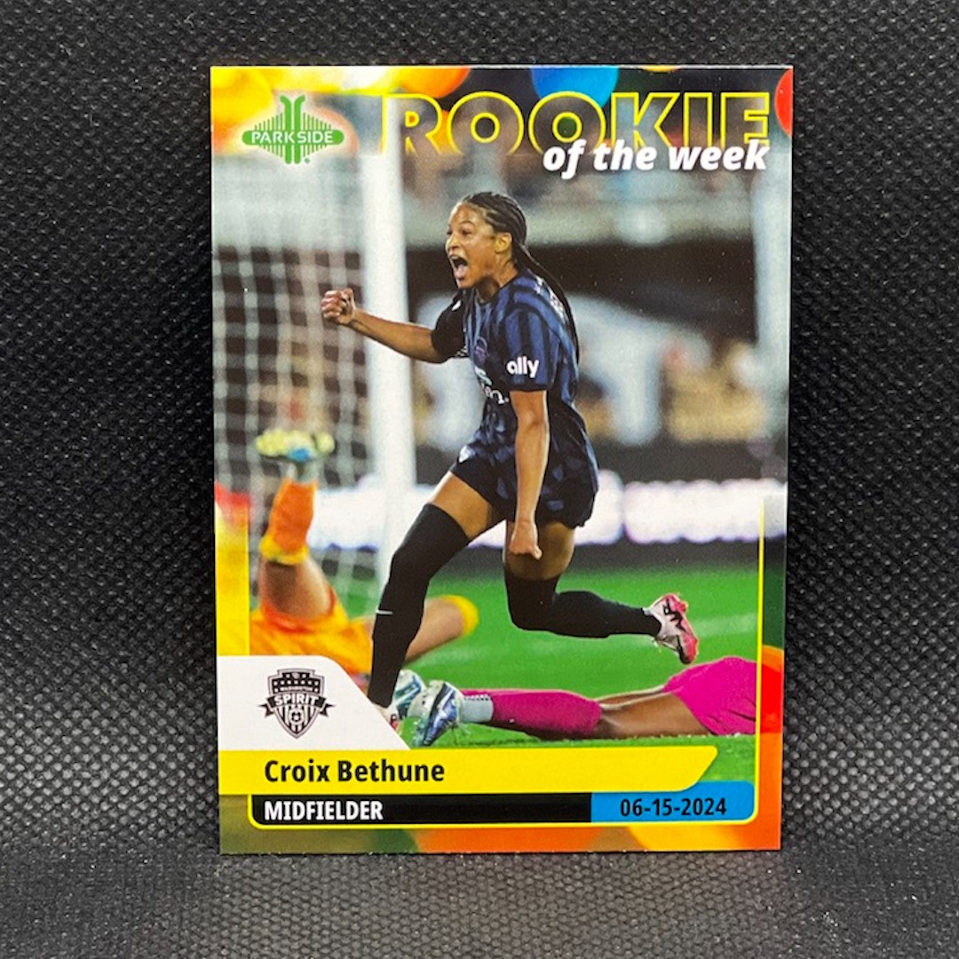 Croix Bethune Parkside NWSL 2024 Chibi Subscriber /260 Rookie Of The ...