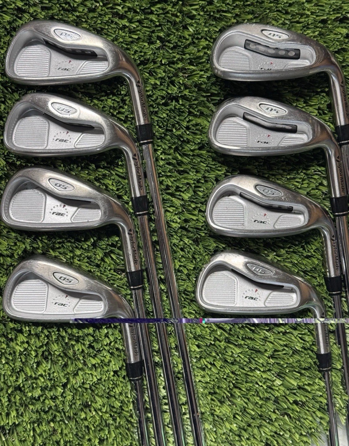 Taylormade RAC OS Right Handed 8pc Iron Set 3-PW Light Steel Regular ...