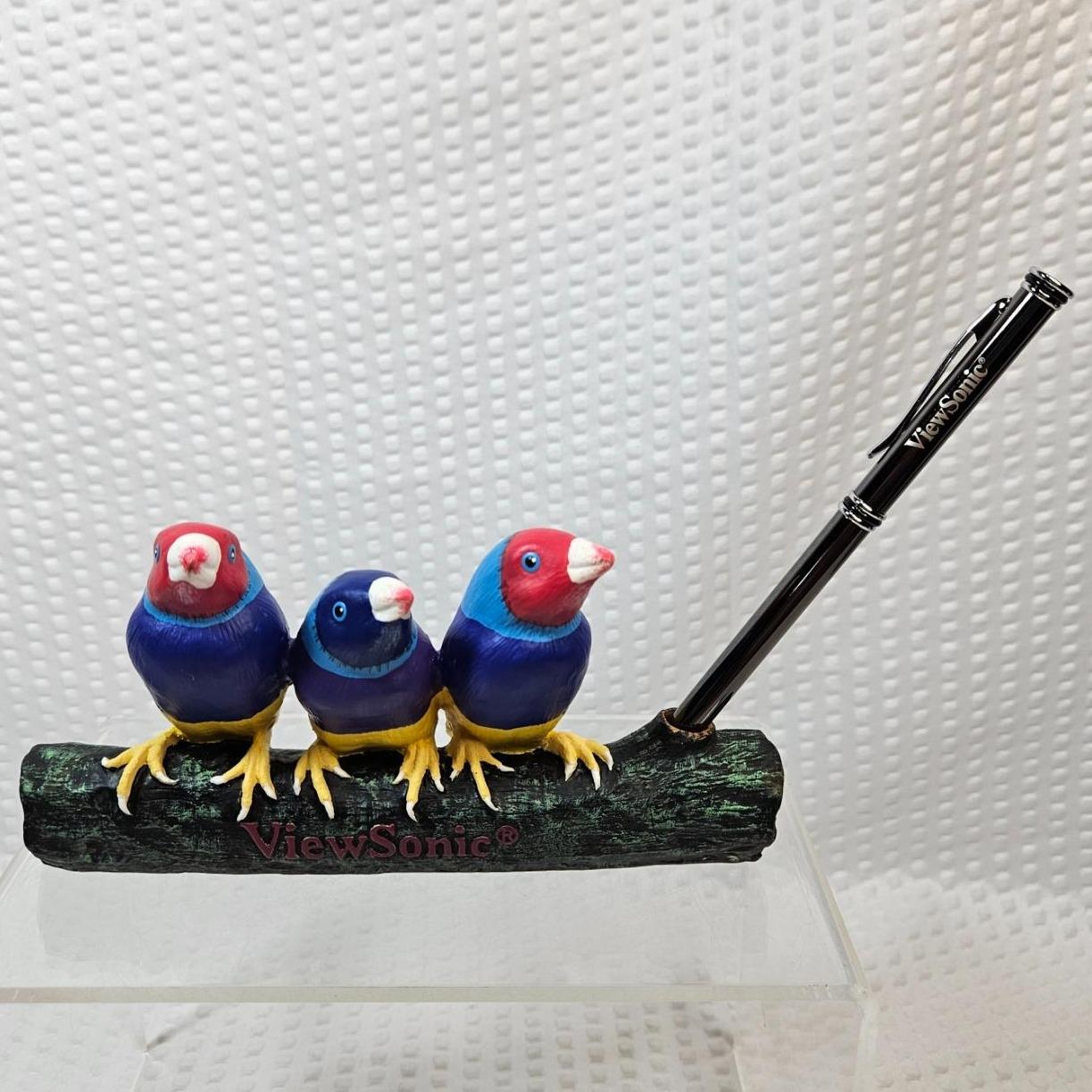 Viewsonic Pen And Advertising Holder Bird Parrot
