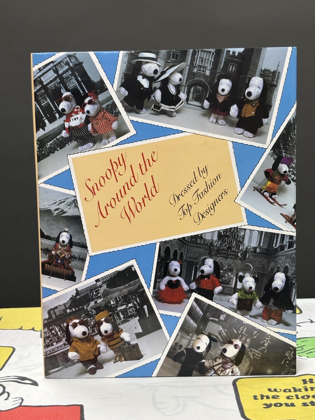 “Snoopy Around The World” Hardcover Book