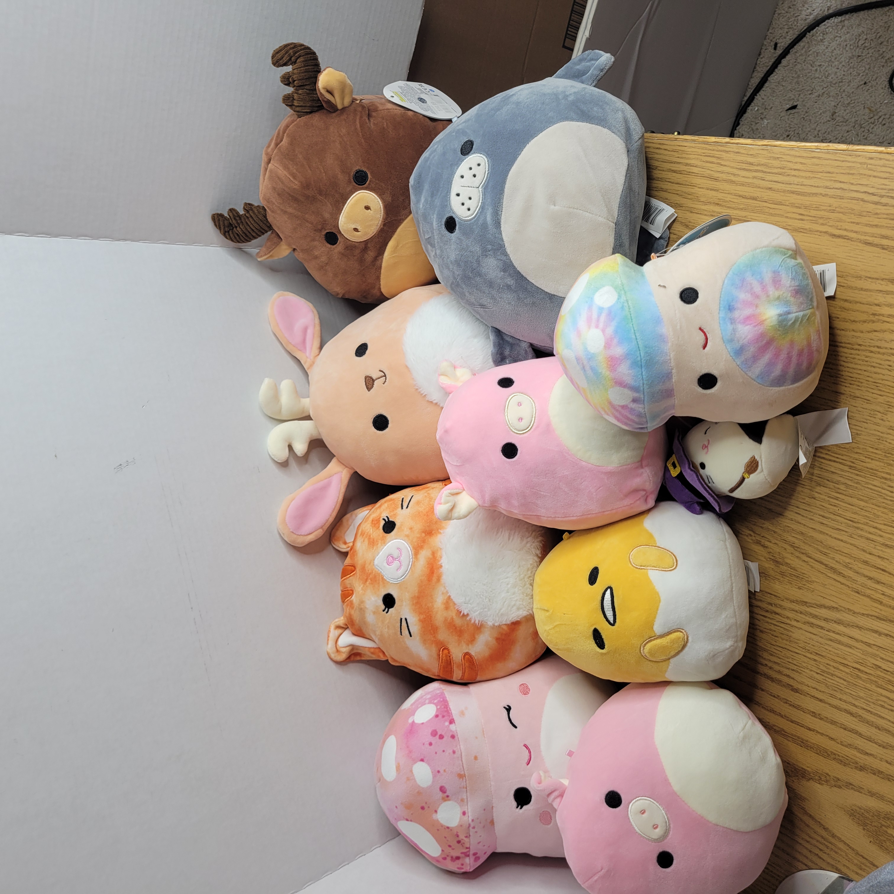 Squishmallow Lot of 10 Small Plush