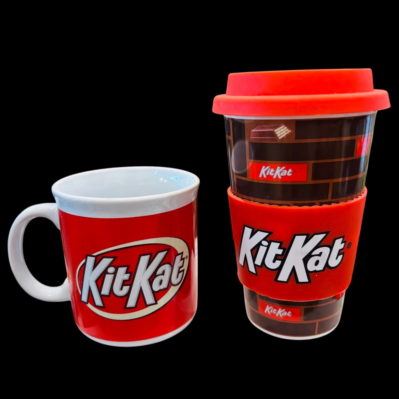Kit Kat Mug & Travel Tumbler Set – Vintage Style Collectible Candy ...