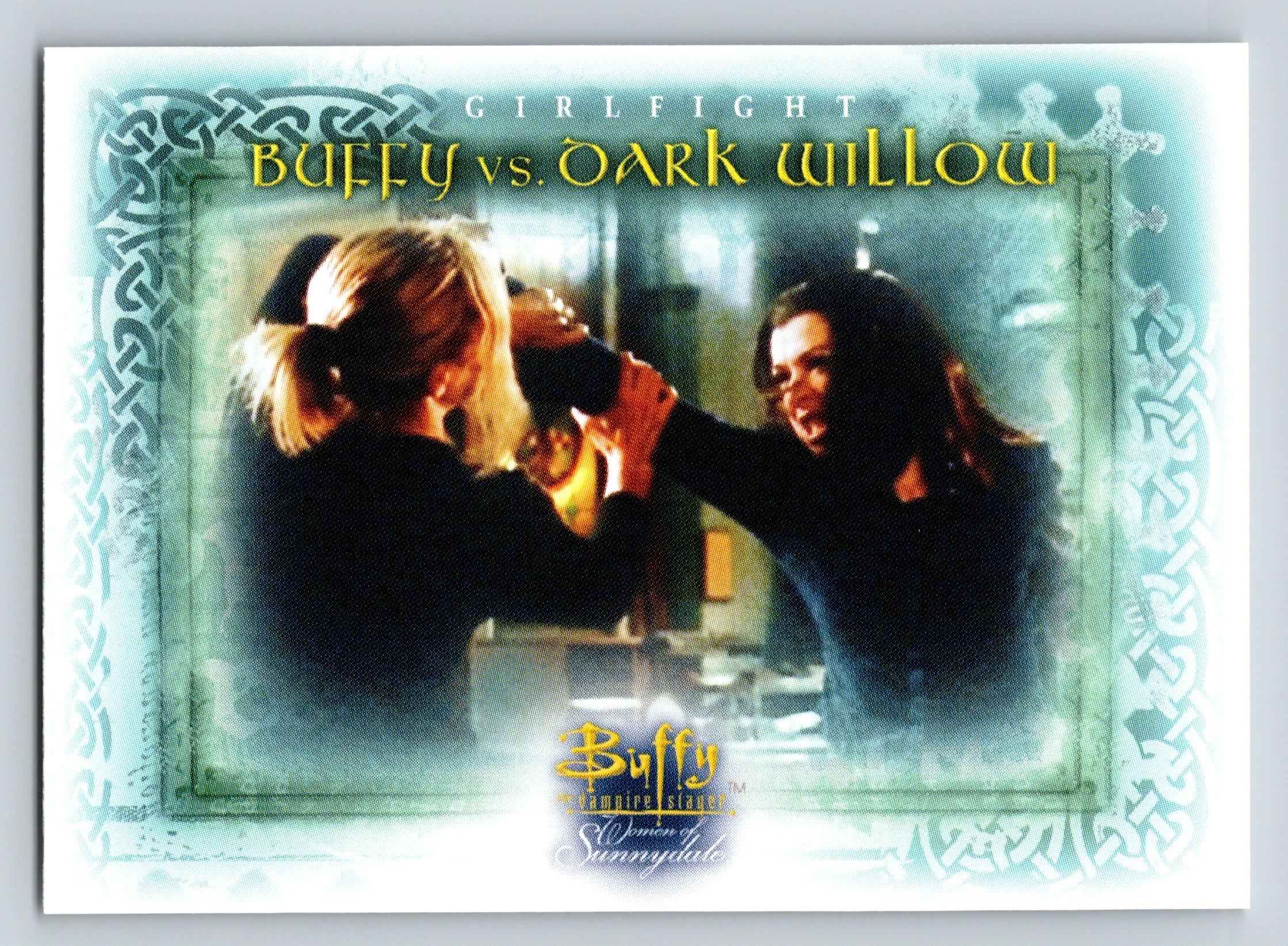 Buffy vs Dark Willow Girl Fight Buffy The Vampire Slayer Women Of ...