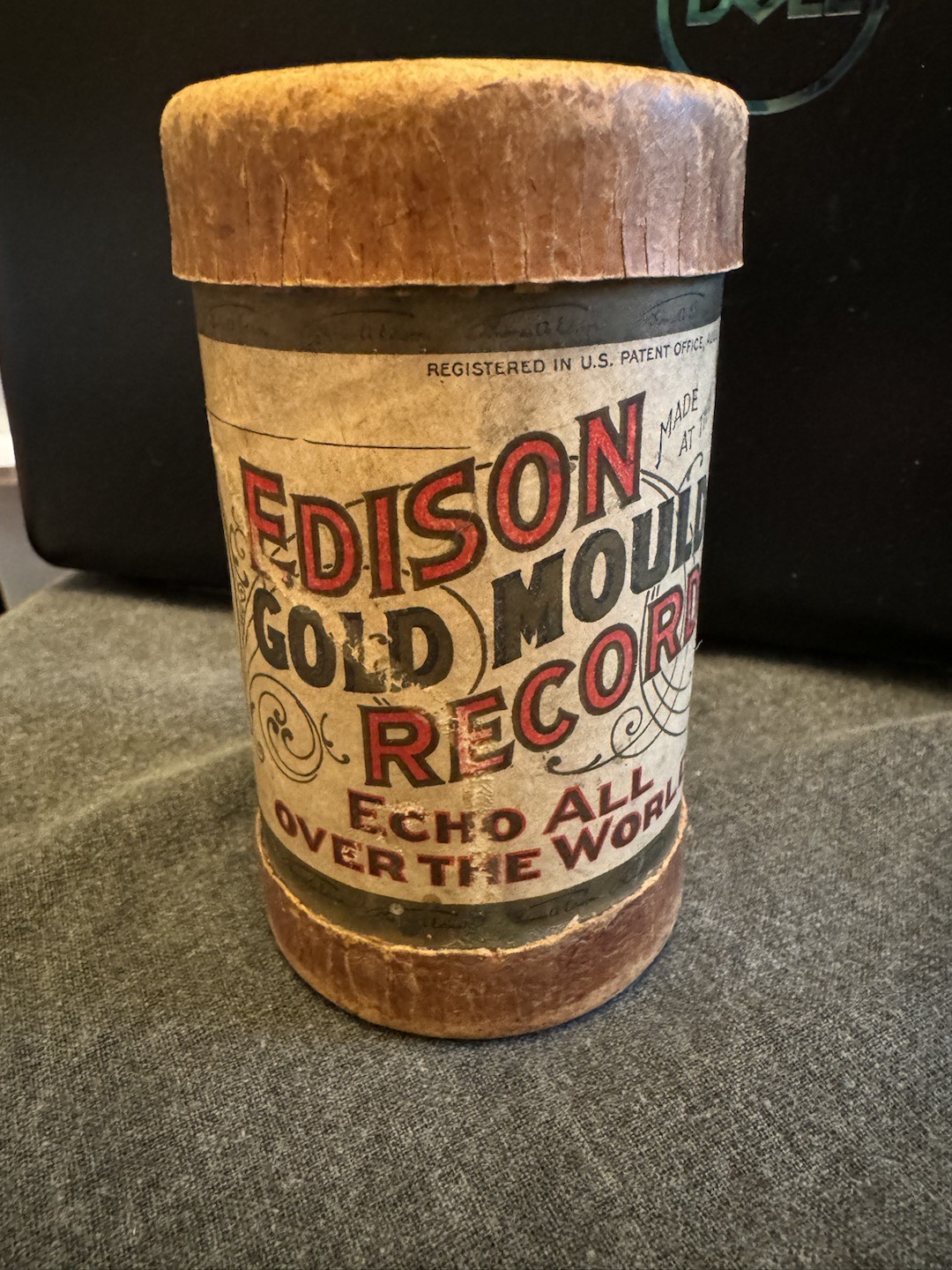 Edison Gold Mild Record Container