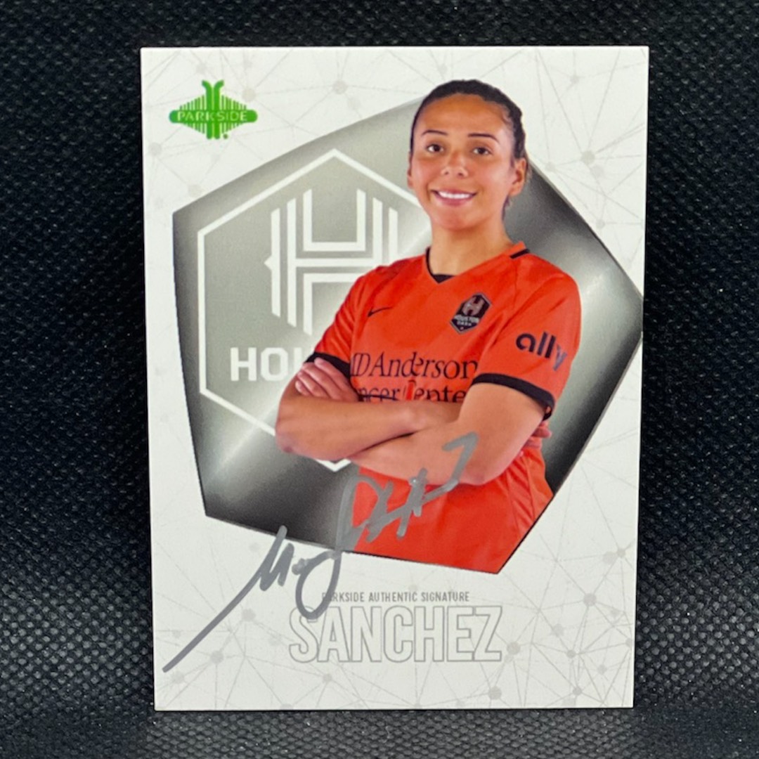 Maria Sanchez 2022 Parkside NWSL Signature Series Autograph Soccer Card