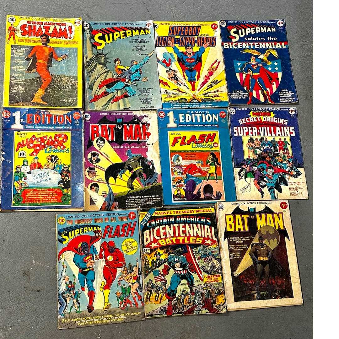 11 Piece Oversized Comic Bundle