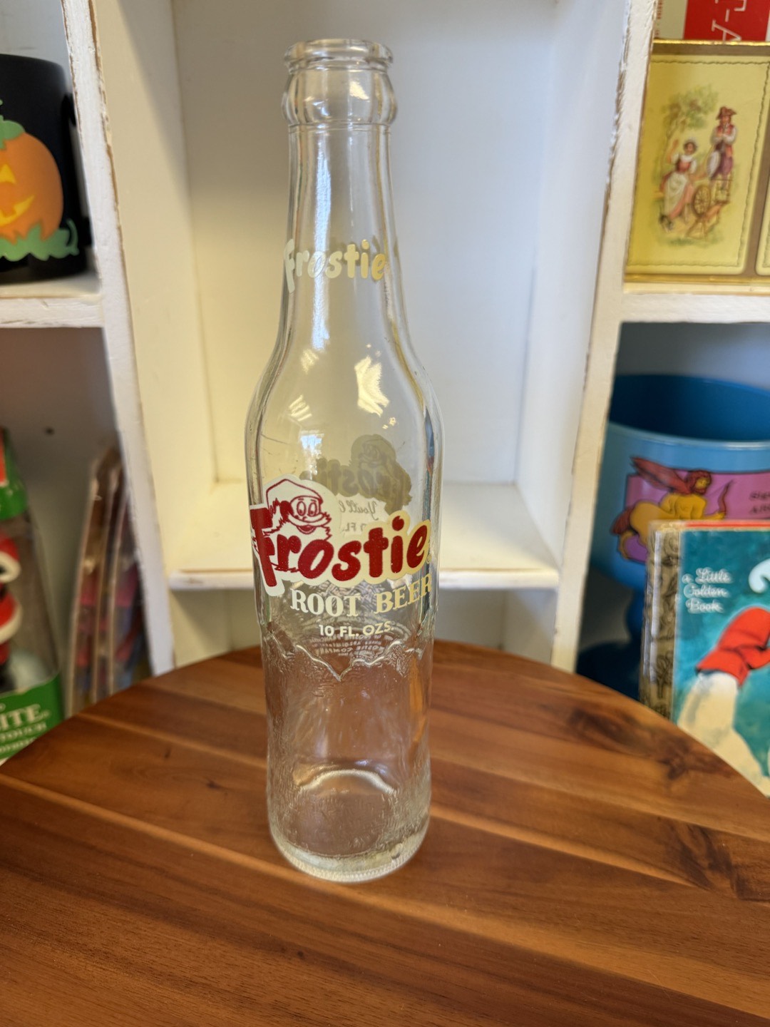 Frostie Root Beer Santa Bottle