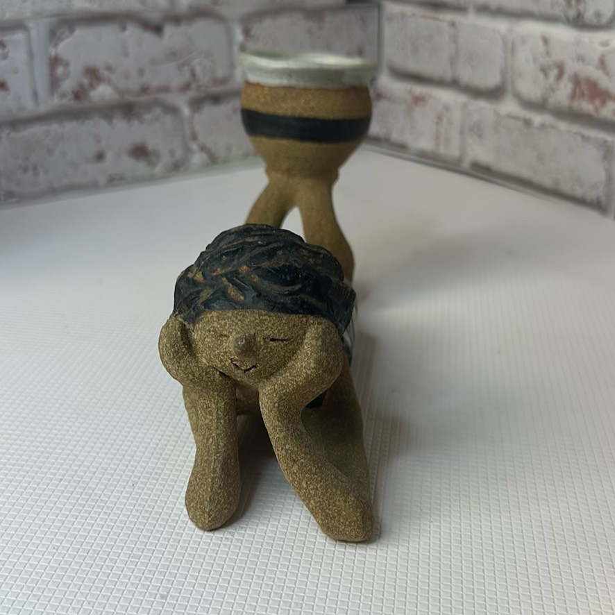 Pottery Swimming Lady